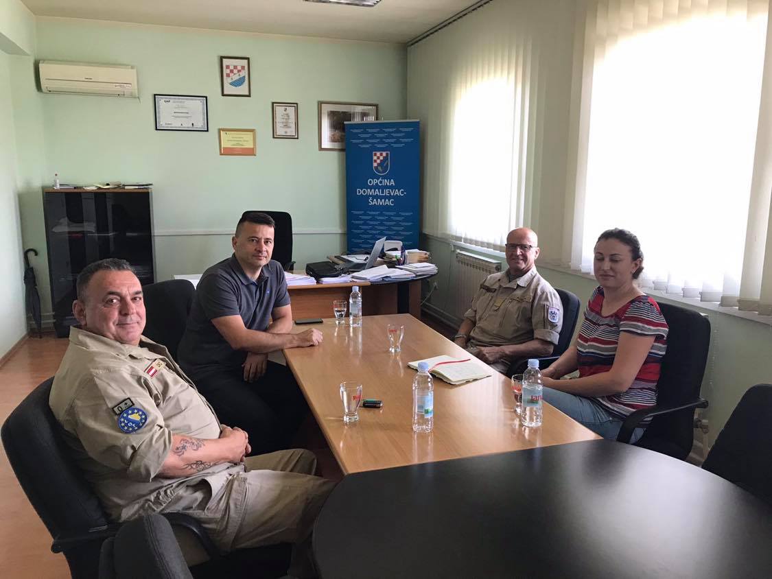 POSJET ČLANOVA EUFOR LOT tima - Općina Domaljevac-Šamac