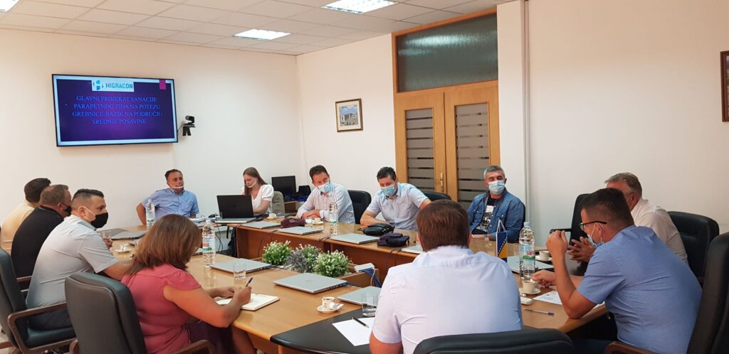 U 2021. godini SANIRA SE PARAPETNI ZID NA POTEZU GREBNICE – BAZIK ...