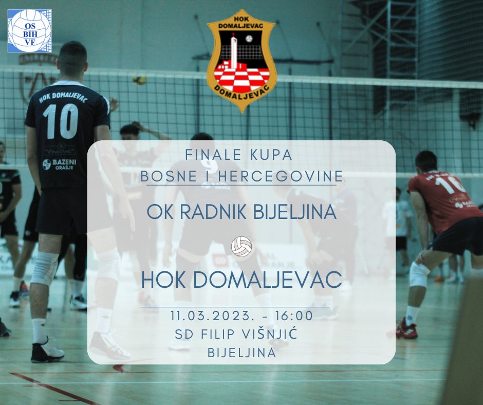 FINALE KUPA BiH U ODBOJCI - Općina Domaljevac-Šamac